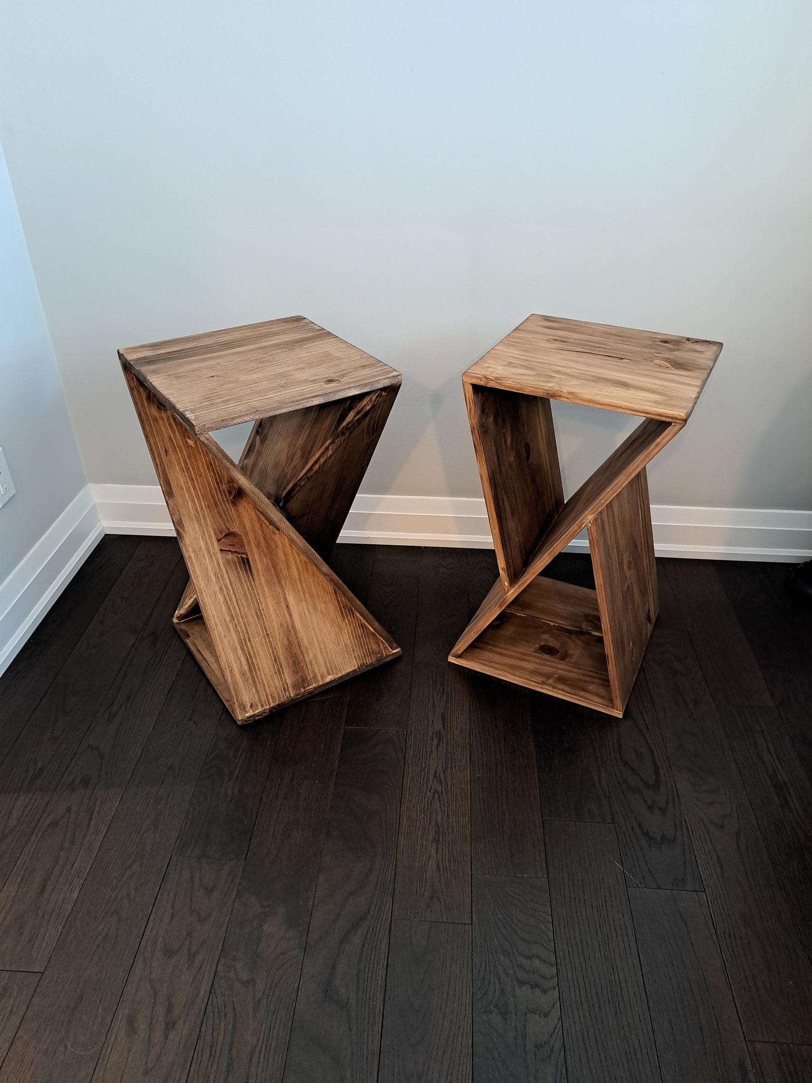 DIY Side Table Plans | Package Deal X2 Tables Plans | Modern Home Decor ...