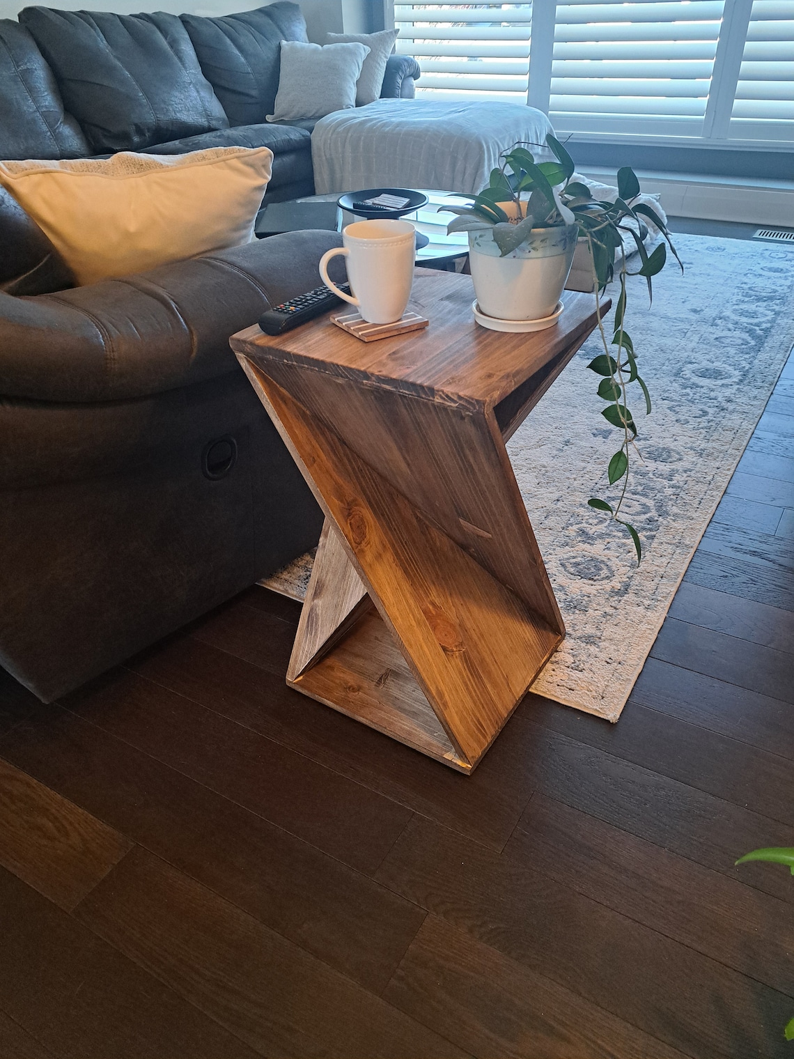DIY Side Table Plans | Package Deal X2 Tables Plans | Modern Home Decor ...