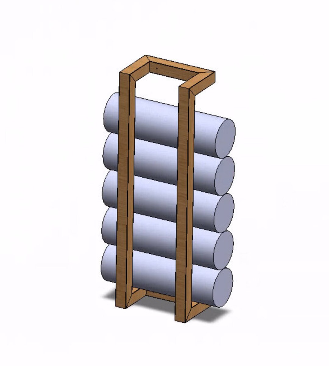 DIY Towel Rack Plans: Bathroom Wall Decor (PDF) - Etsy