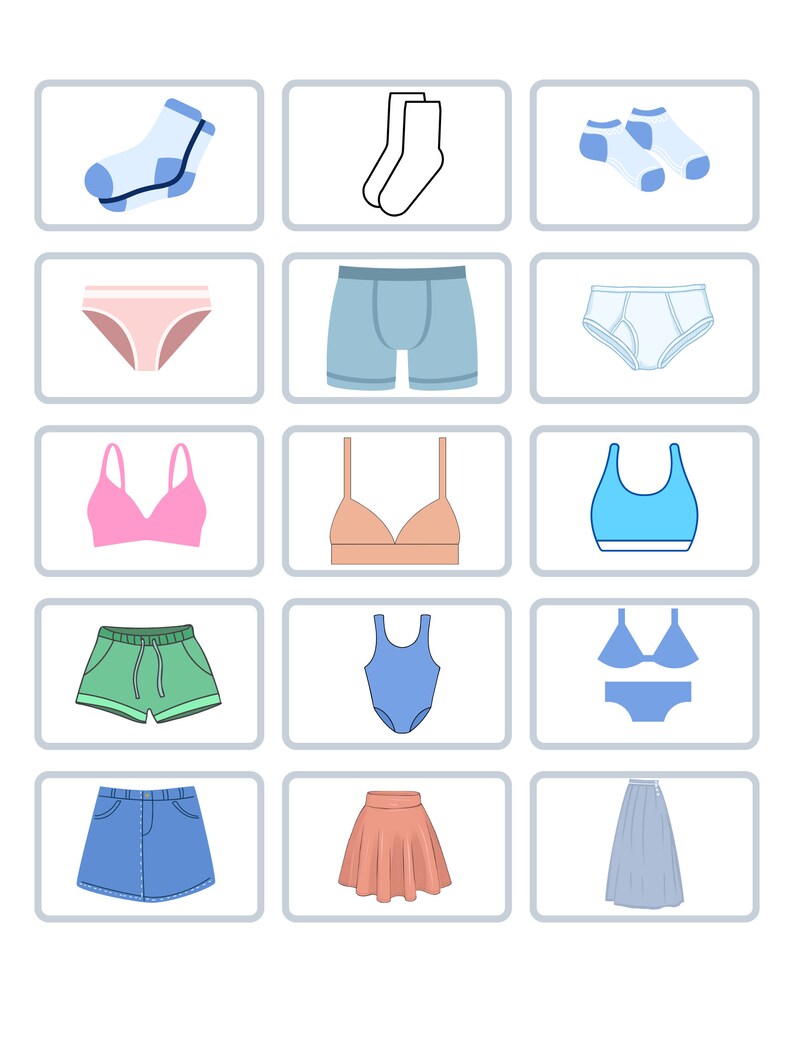 Getting Dressed, Routine, Autonomy, Autism, ASD, Learning, Clothes ...