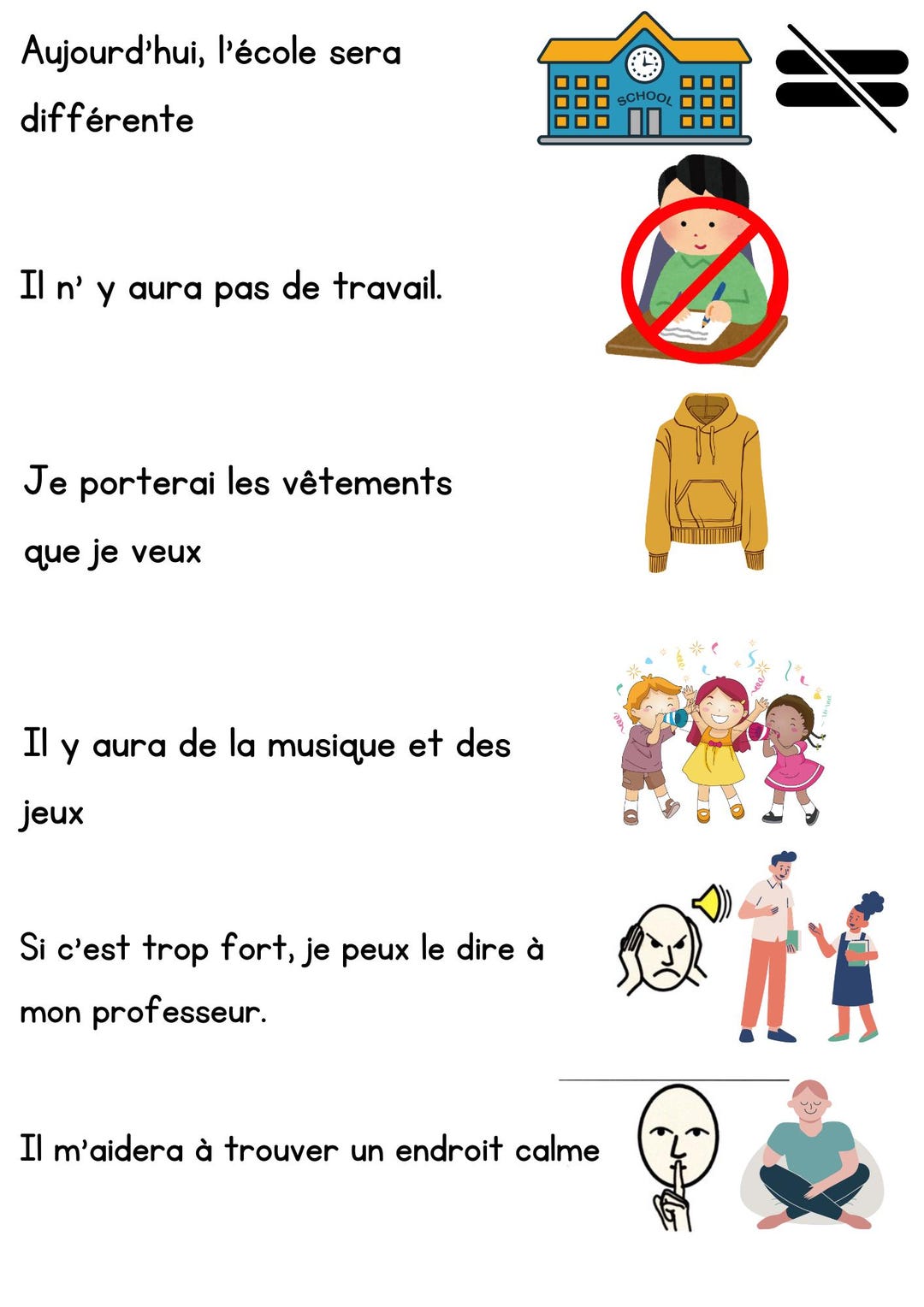 Autism Social Stories, Visual Supports ASD, Routine, Learning ...
