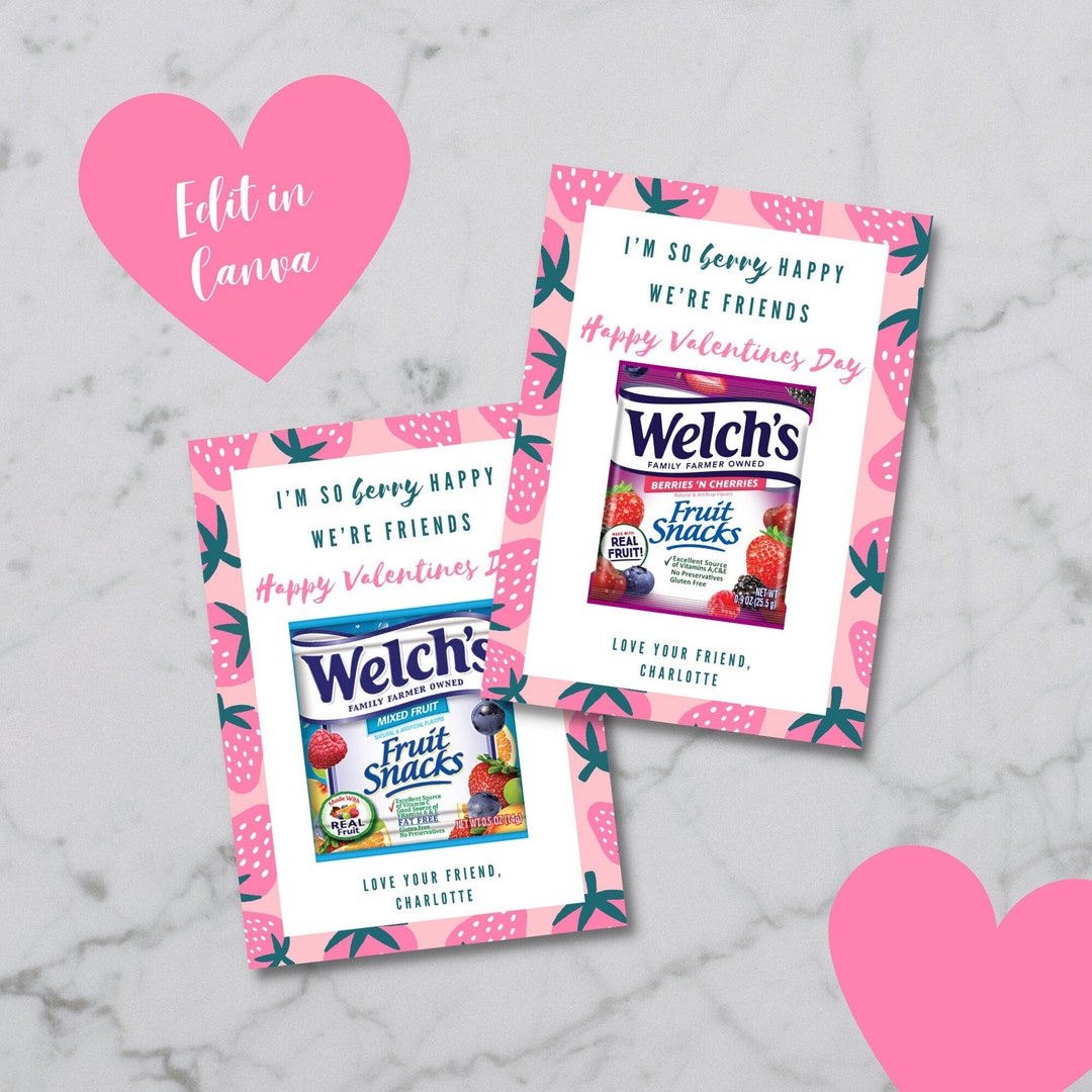 Berry Sweet Valentine, Edit in Canva, Customize Valentines Day Card, I ...