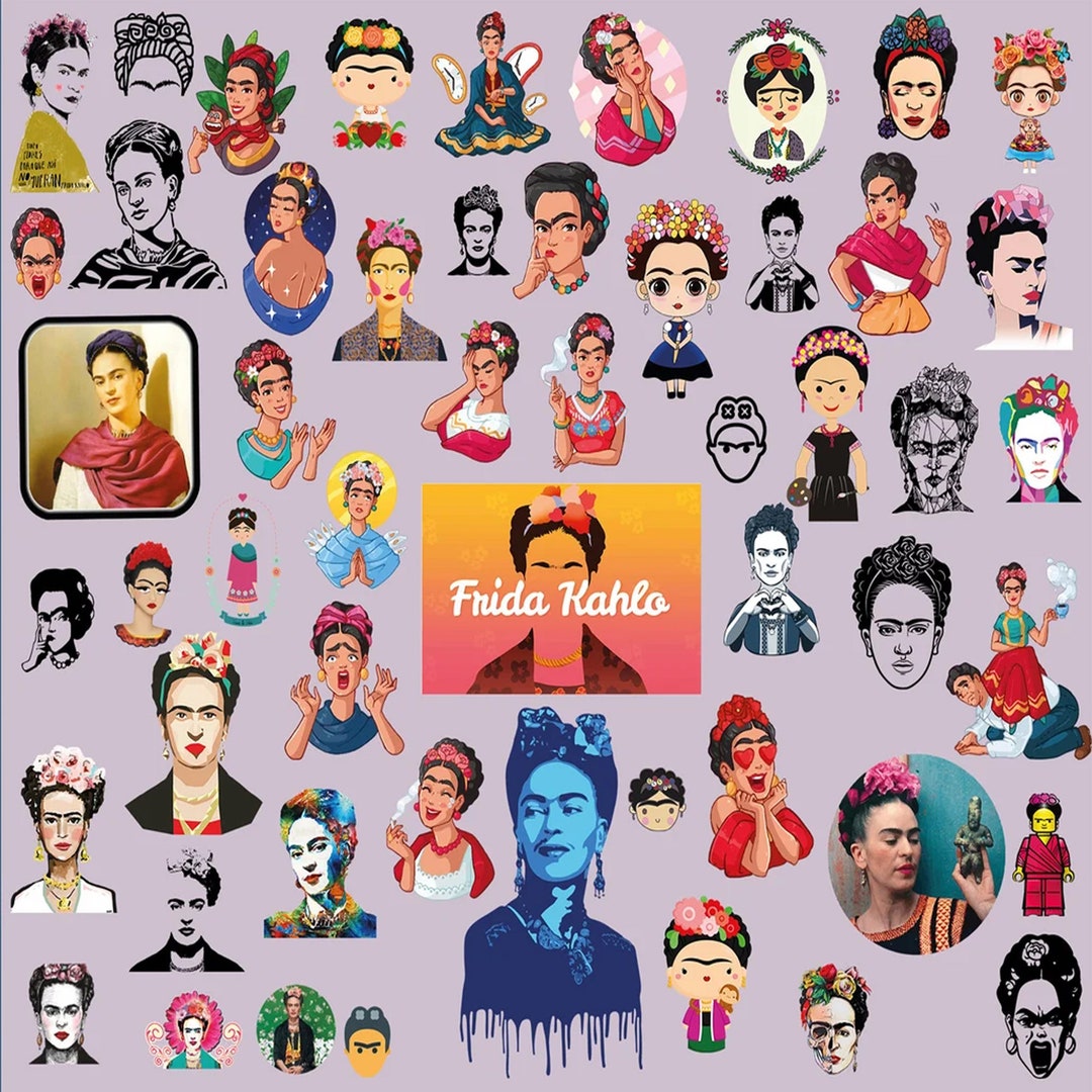 150 Frida Kahlo SVG-PDF-PNG Files Kahlo Svg Frida Kahlo Silhouette svg ...