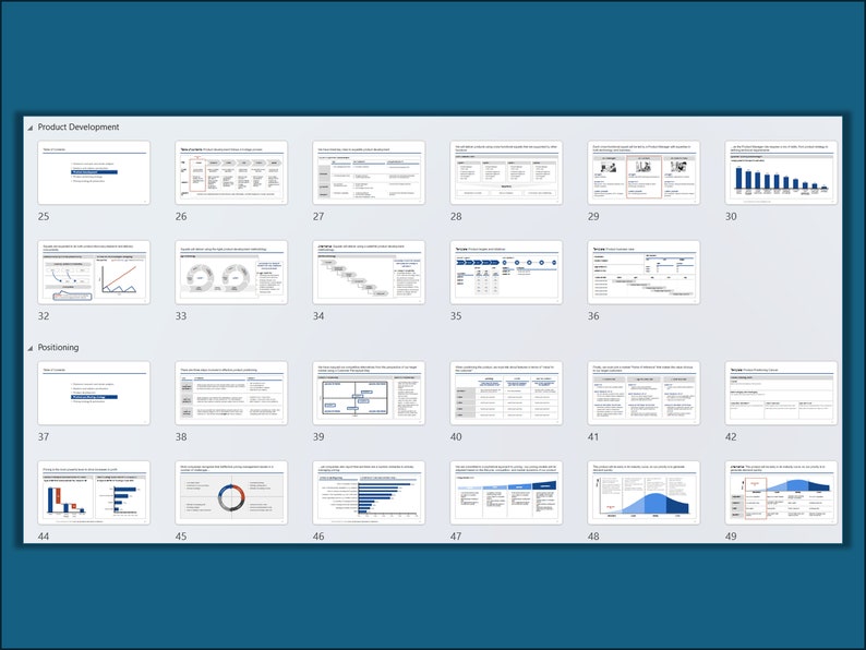 Product Strategy Management Consulting Template, Powerpoint Business ...