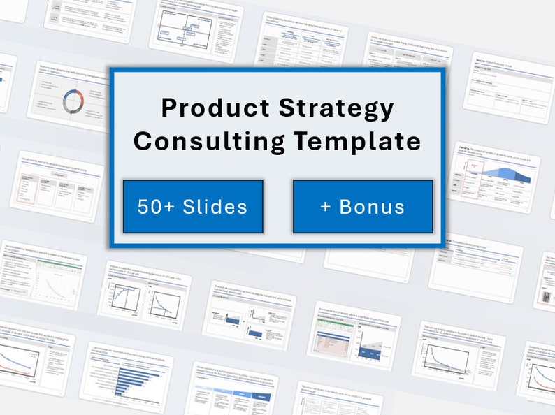 Product Strategy Management Consulting Template, Powerpoint Business ...
