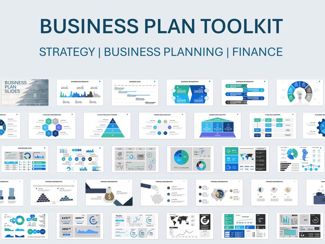 Business Planning, Strategy, KPI Dashboard, and Finance Slides ...