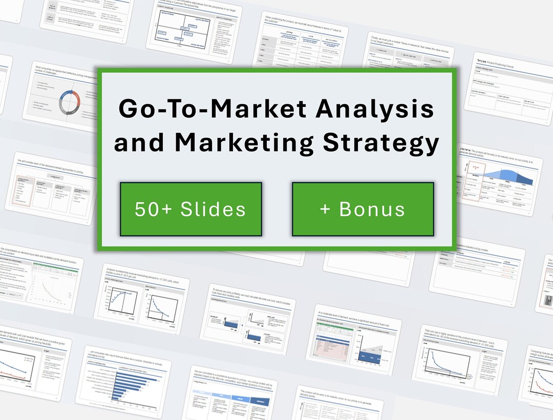 Market Analysis, Marketing Strategy, Go-to-market GTM Strategy Consulting Presentation PPT ...