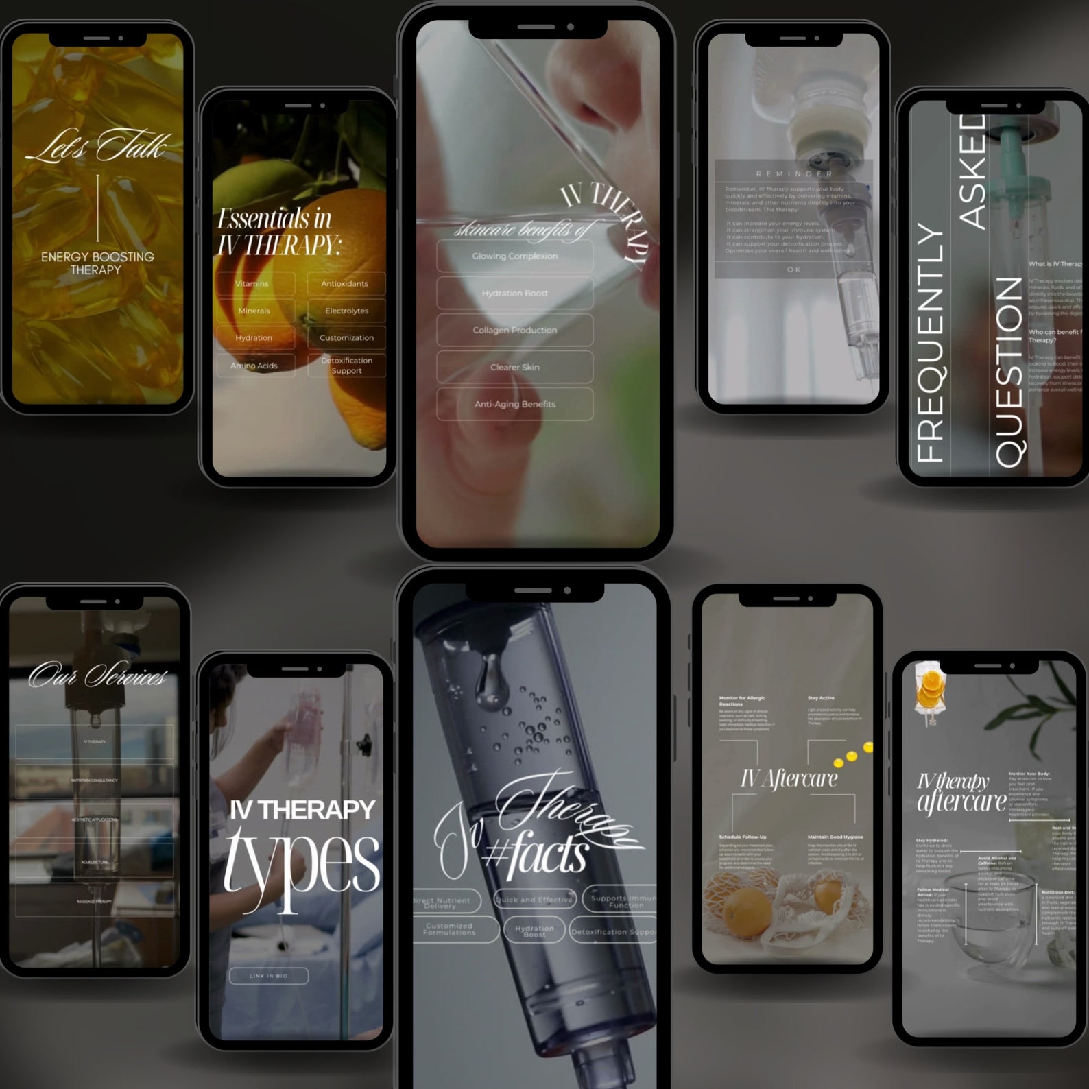 IV Therapy Video Reels Instagram, Iv Hydration Instagram Reels, IV ...