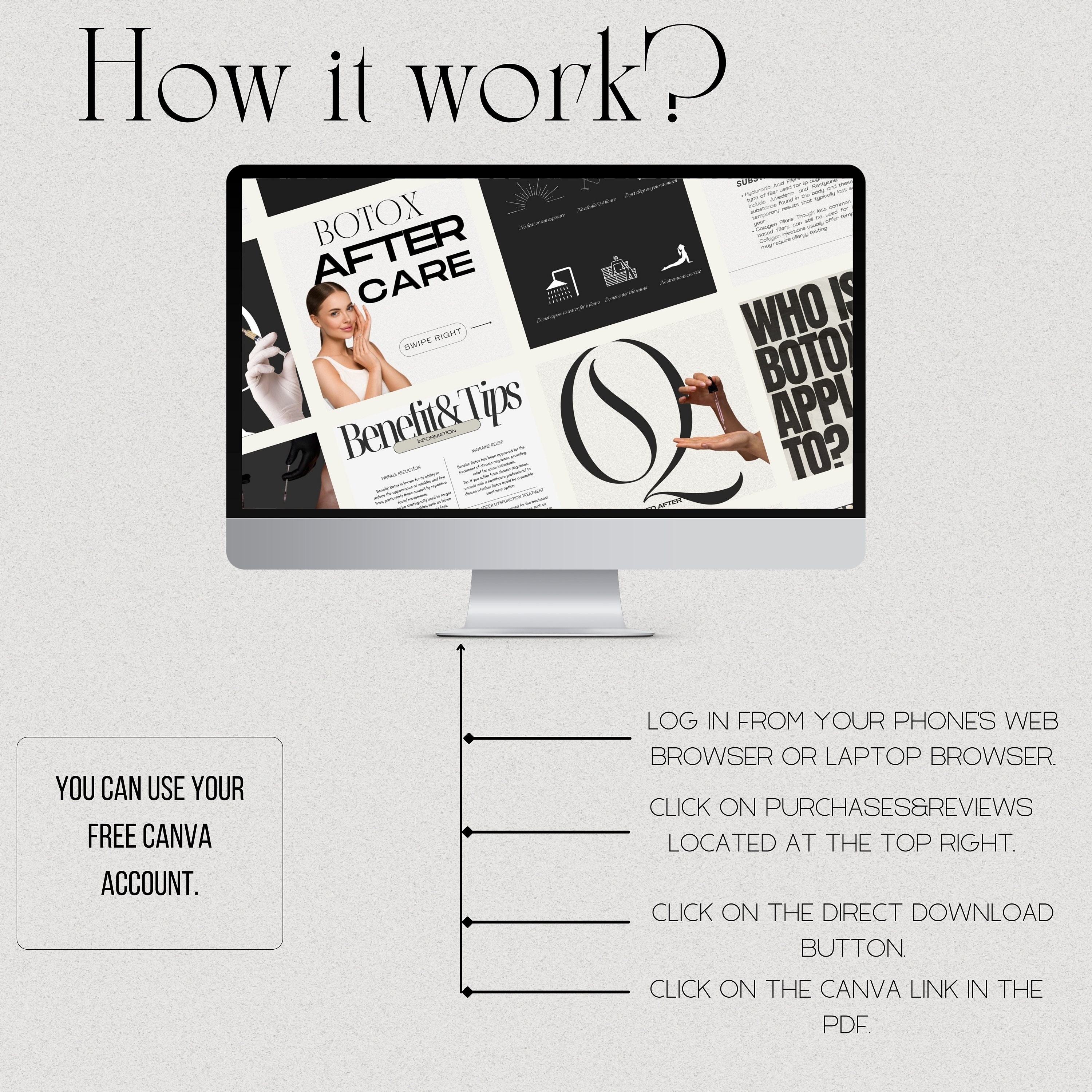 Botox and Filler Instagram Templates, Nurse Injector Templates ...