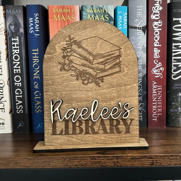 Library Decor - Etsy