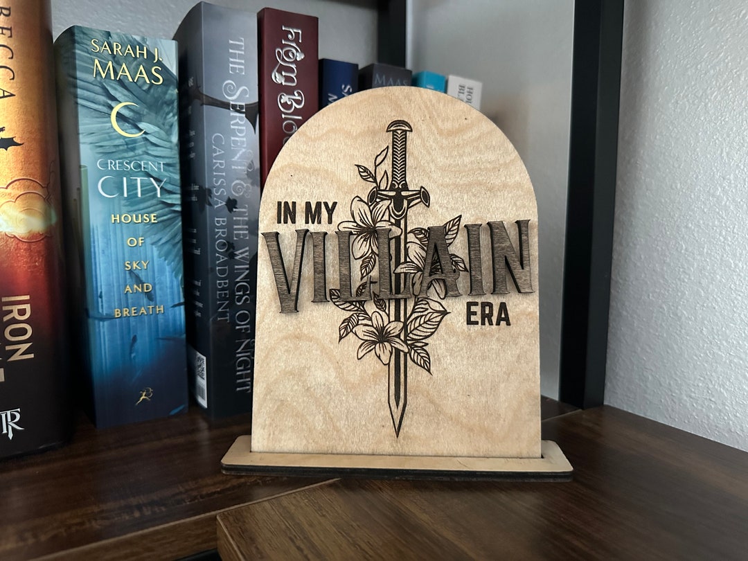 In My Villain Era, Villain Bookshelf Decor, Enemies to Lovers, Bad Guy ...