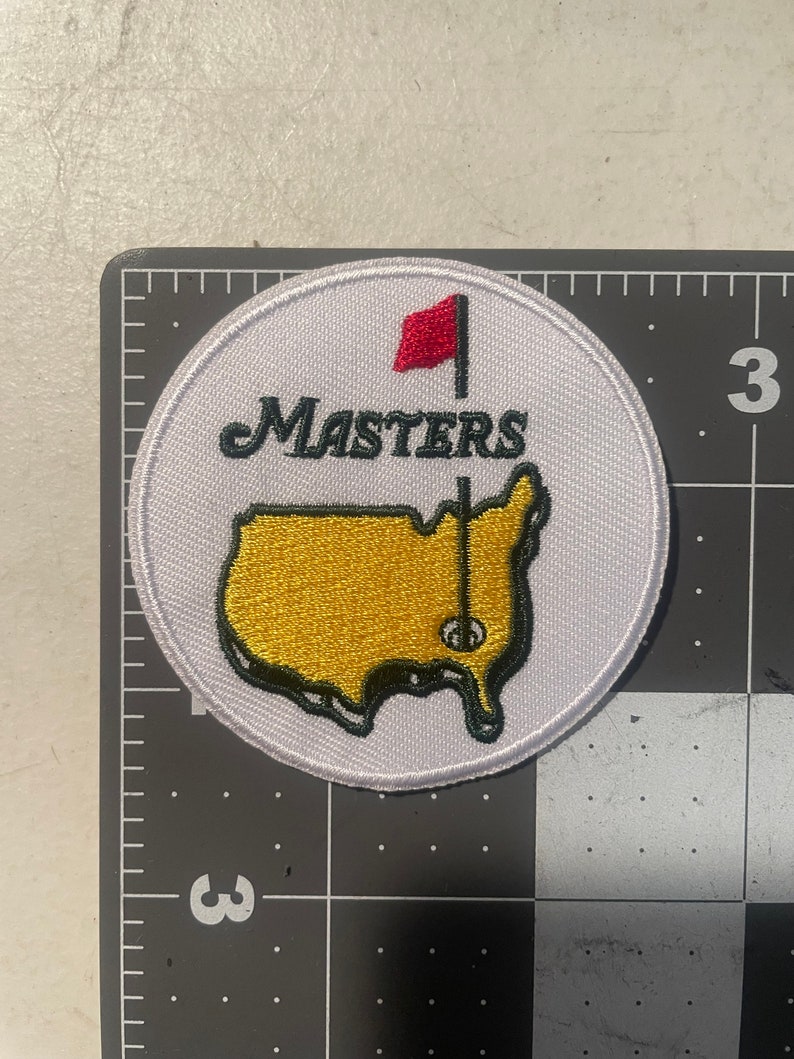 MASTERS PATCHES LOGO - Adhesive Backing for Iron-on. Quality, 3 Sizes ...