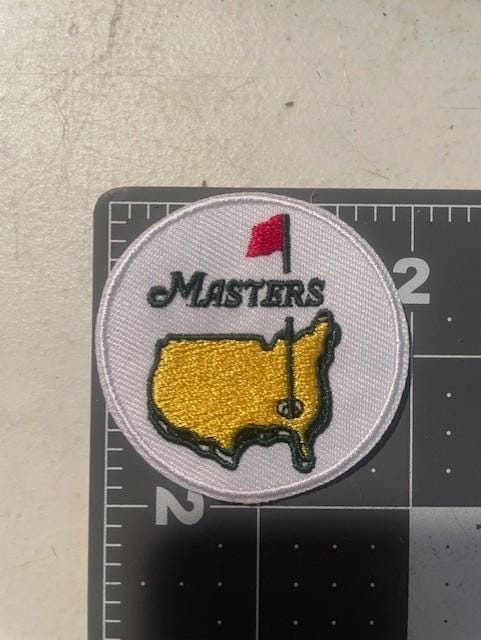 MASTERS PATCHES LOGO - Adhesive Backing for Iron-on. Quality, 3 Sizes ...