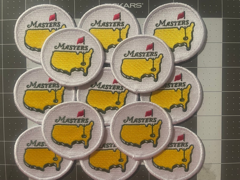 Masters Golf Logo Patch: Iron-on Application, Approximately 2.5 Inches ...