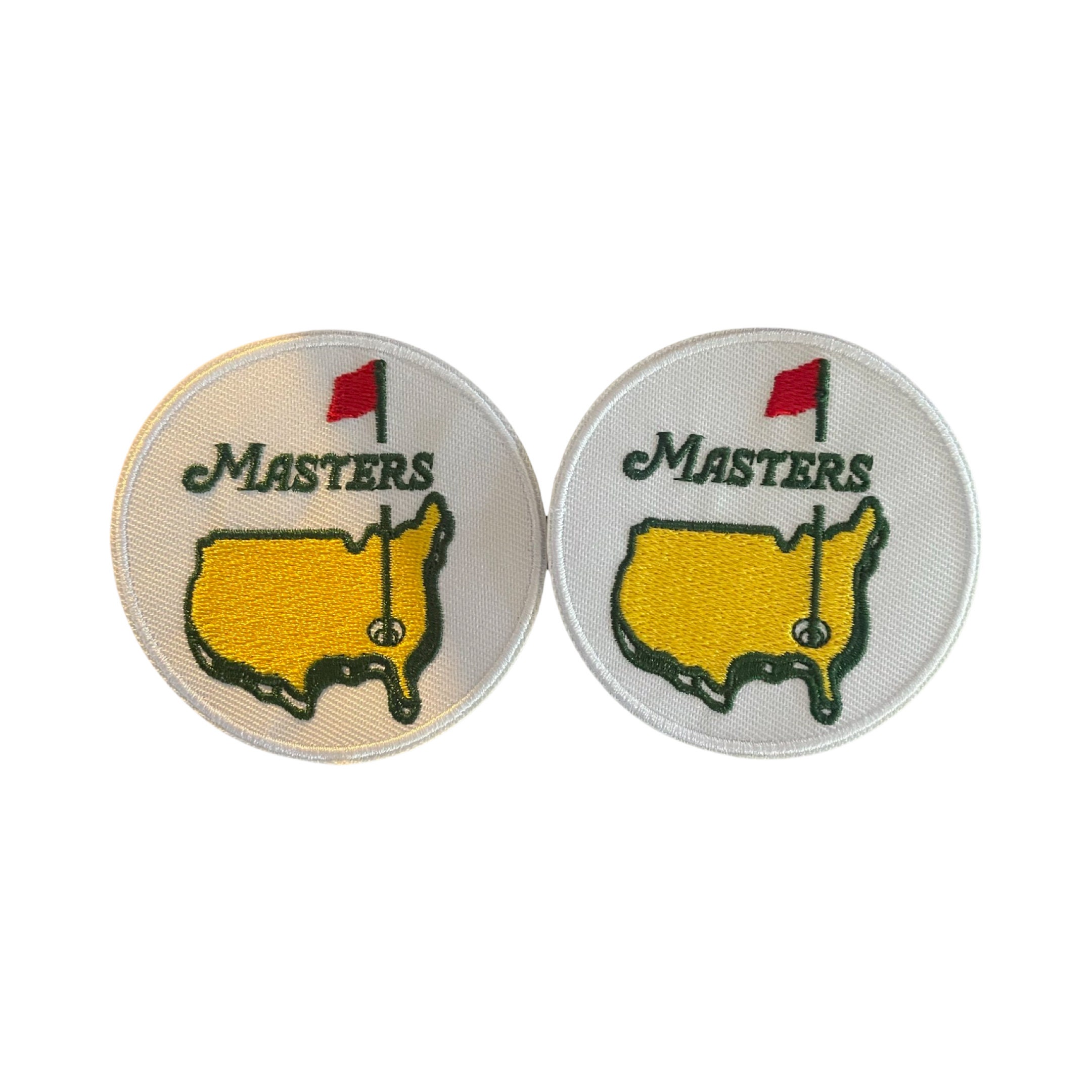 MASTERS PATCHES LOGO - Adhesive Backing for Iron-on. Quality, 3 Sizes ...