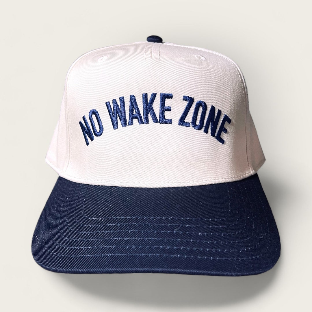 NO WAKE ZONE Classic Baseball Trucker Cap, Trending Summer Trucker Hats ...
