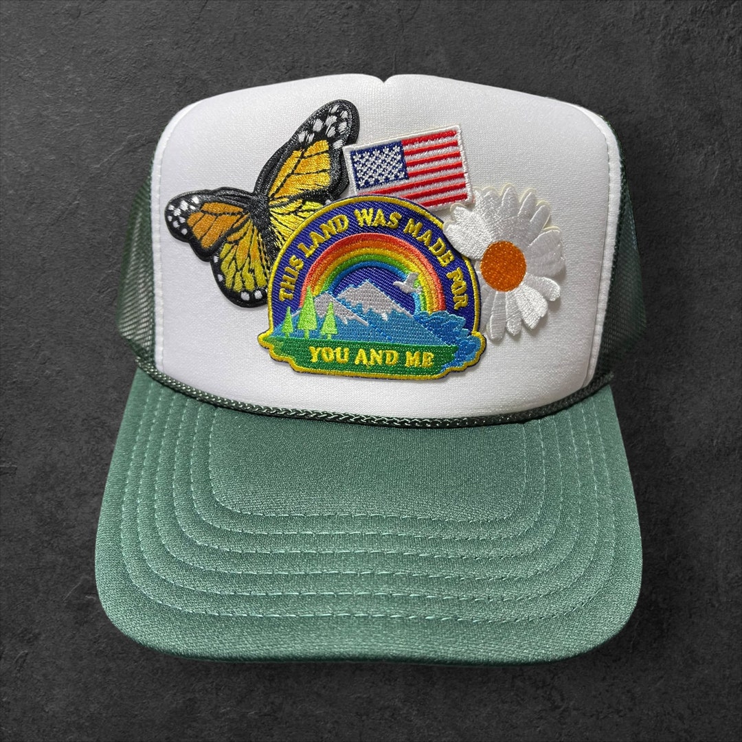 Custom Patch Trucker Hat One of a Kind - Etsy