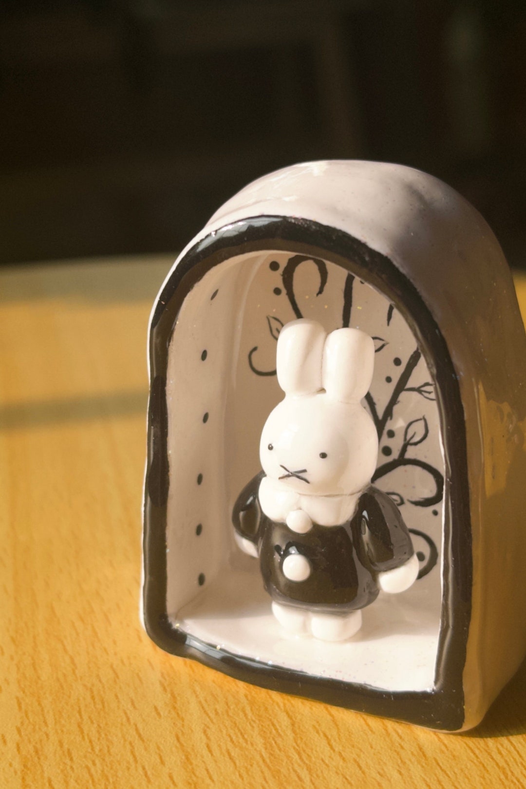 Handmade Bunny Shrine, Handpainted Decorative Shrine, Cute Bunny ...