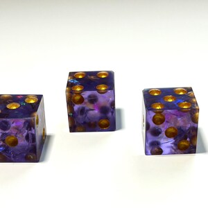 Mystical 5 Piece Sharp Edge Pip Resin D6 Dice Set - Etsy
