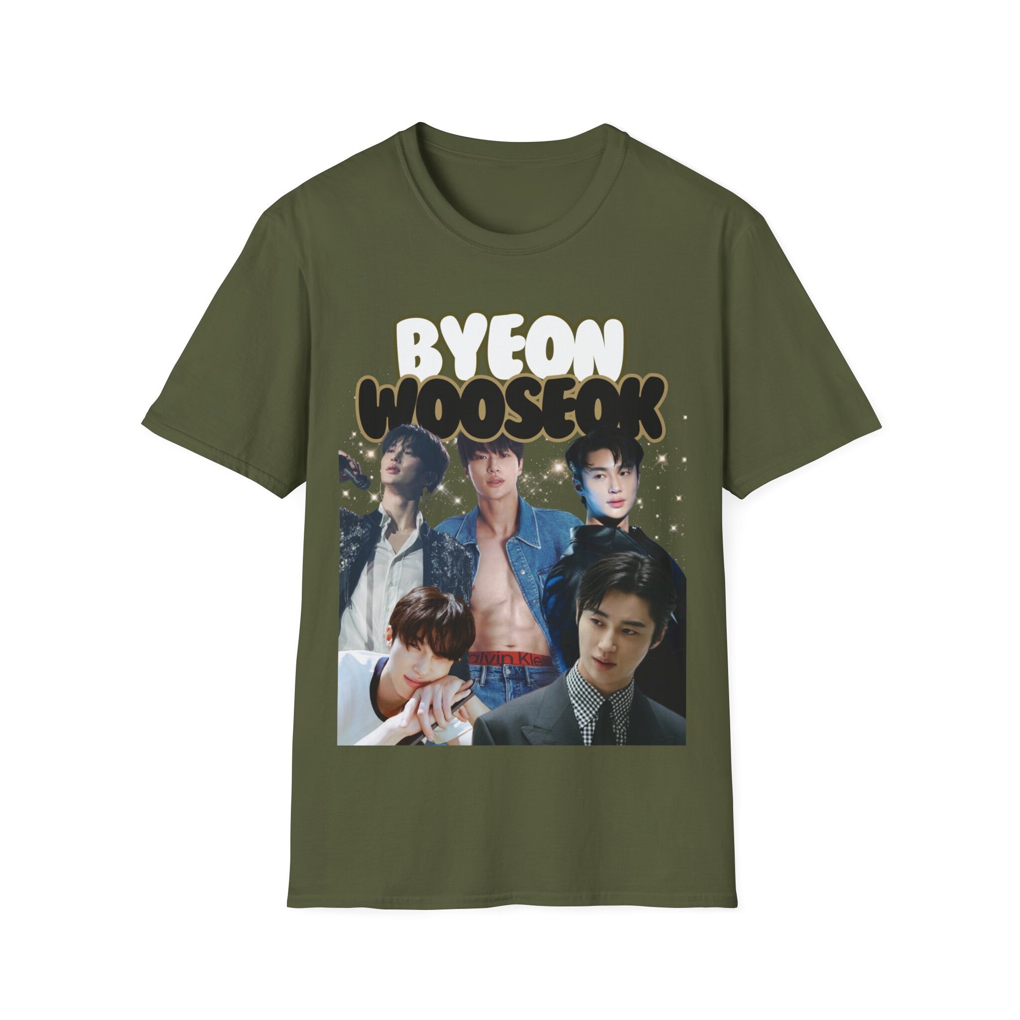 BYEON WOO SEOK Graphic Tee Shirt - Etsy