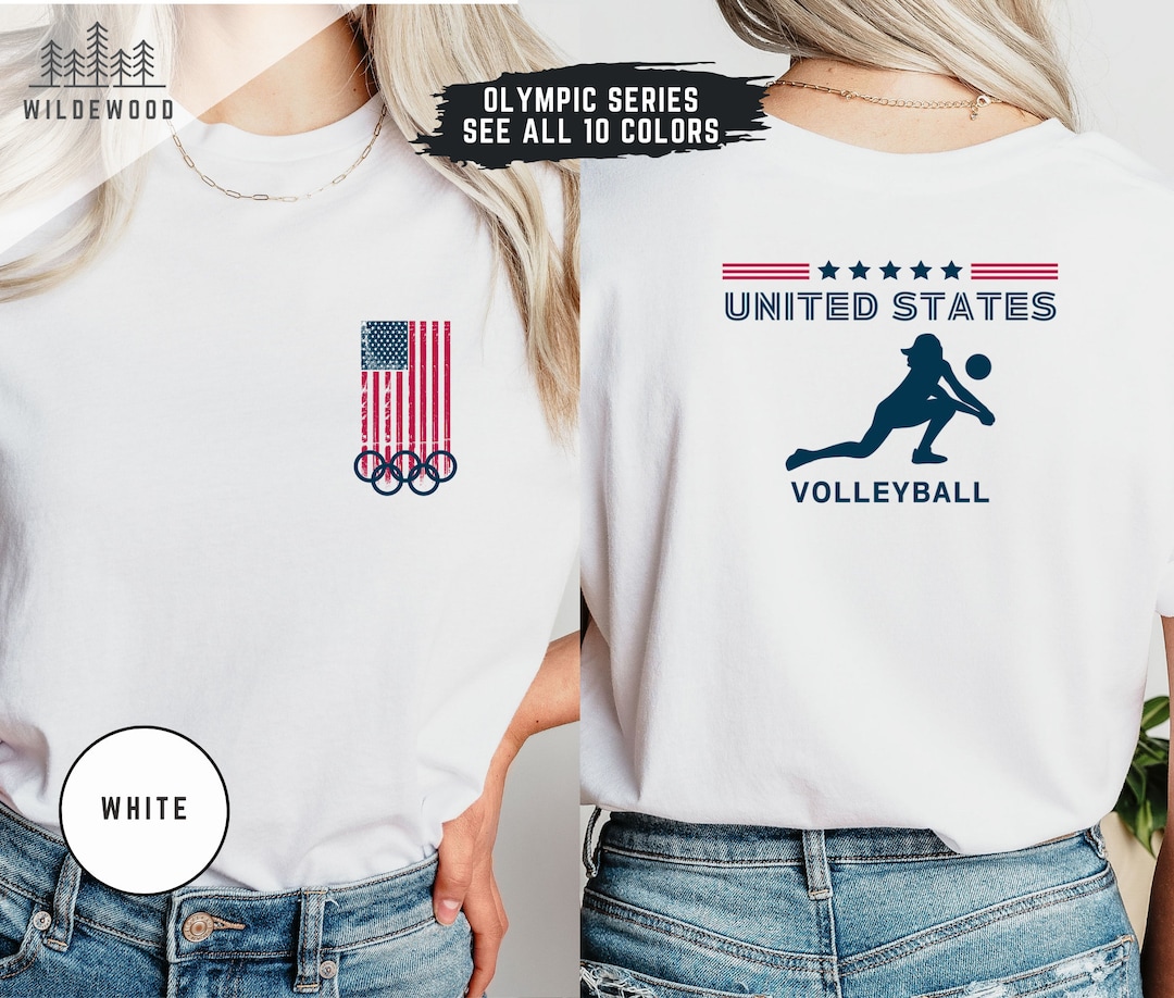 Olympics Shirt, USA Olympic Volleyball, USA Shirt, America Shirt ...