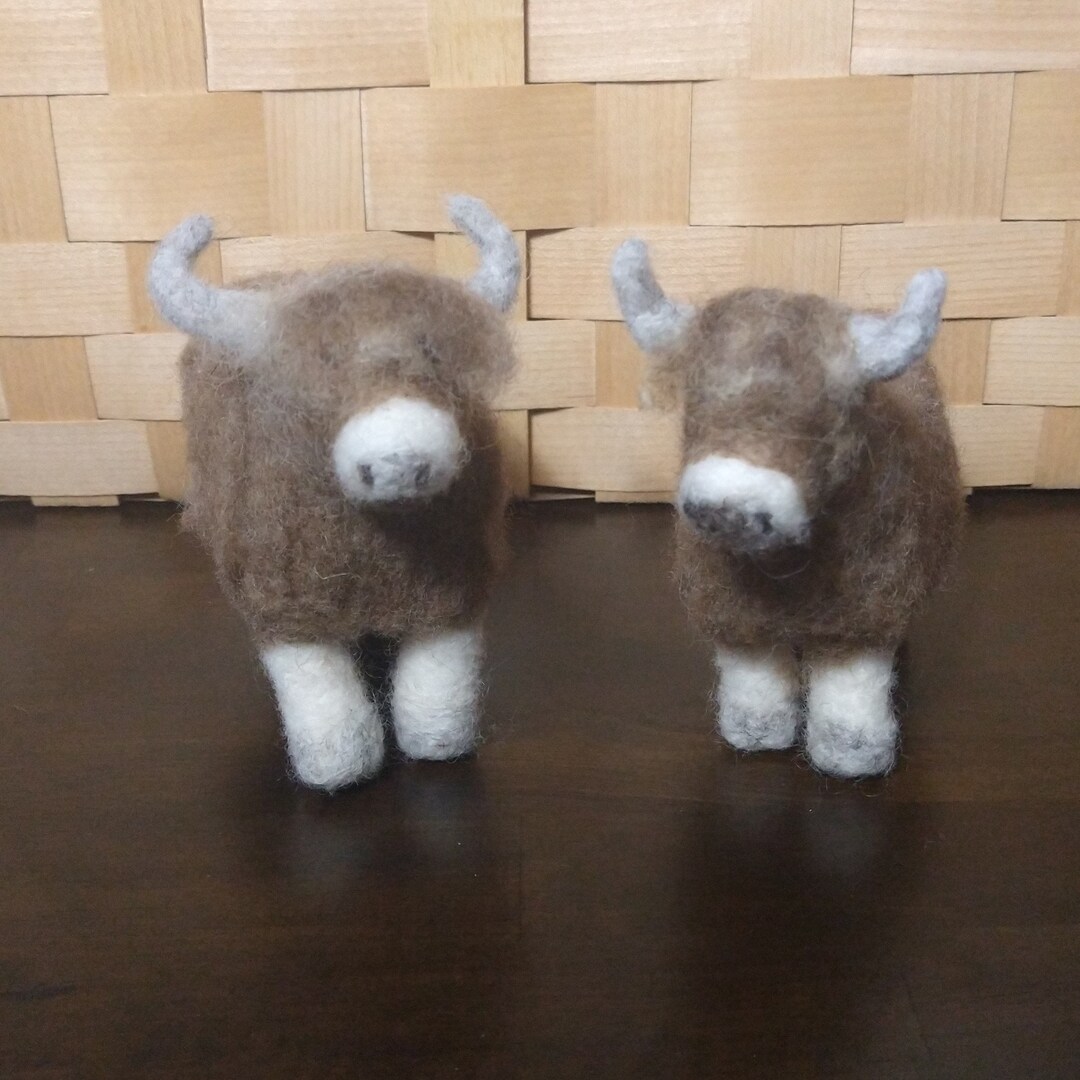 Hand Needle Felted Scottish Highlanders - Etsy