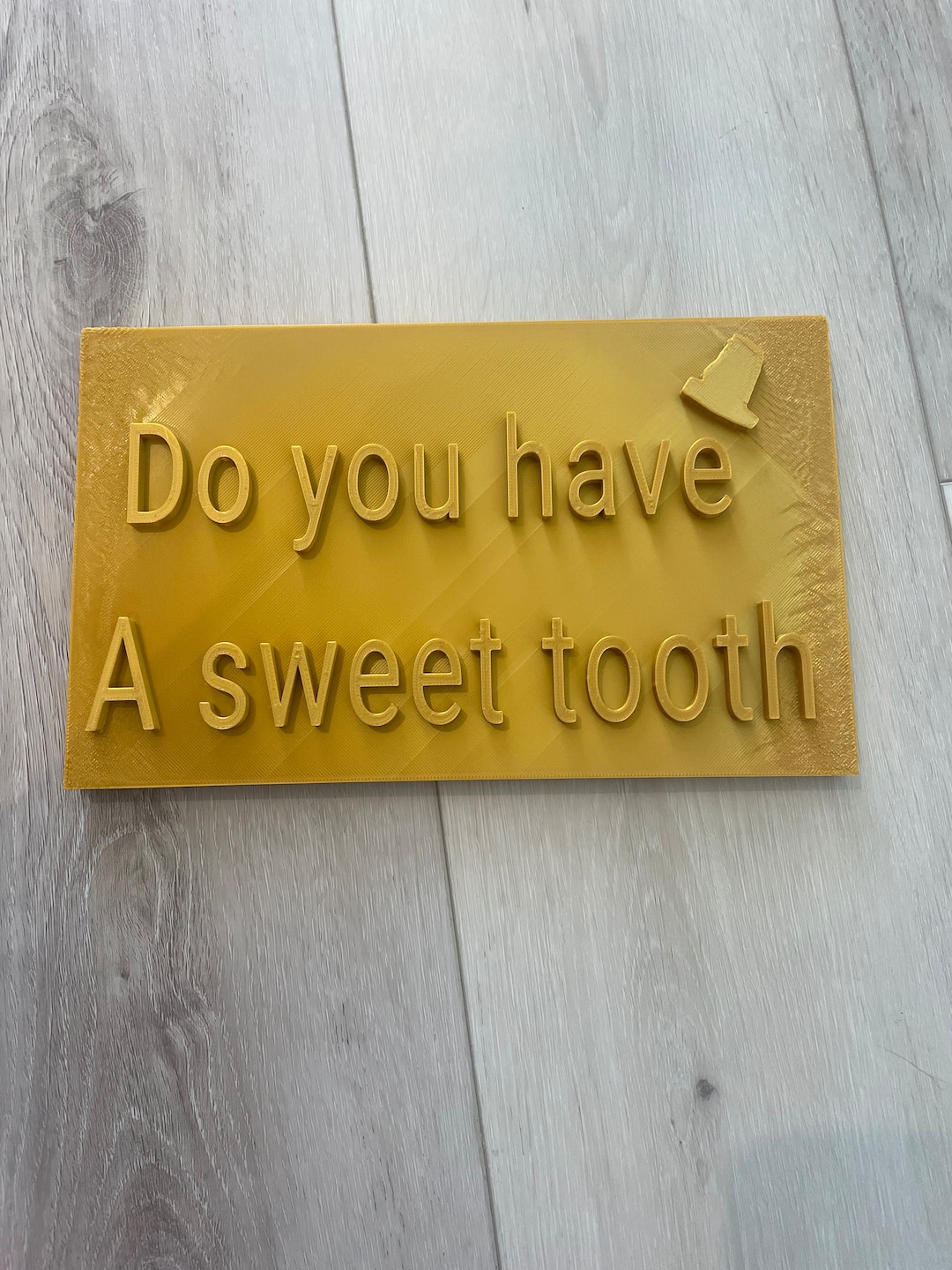 3d Printed Sign From Wonka - Etsy