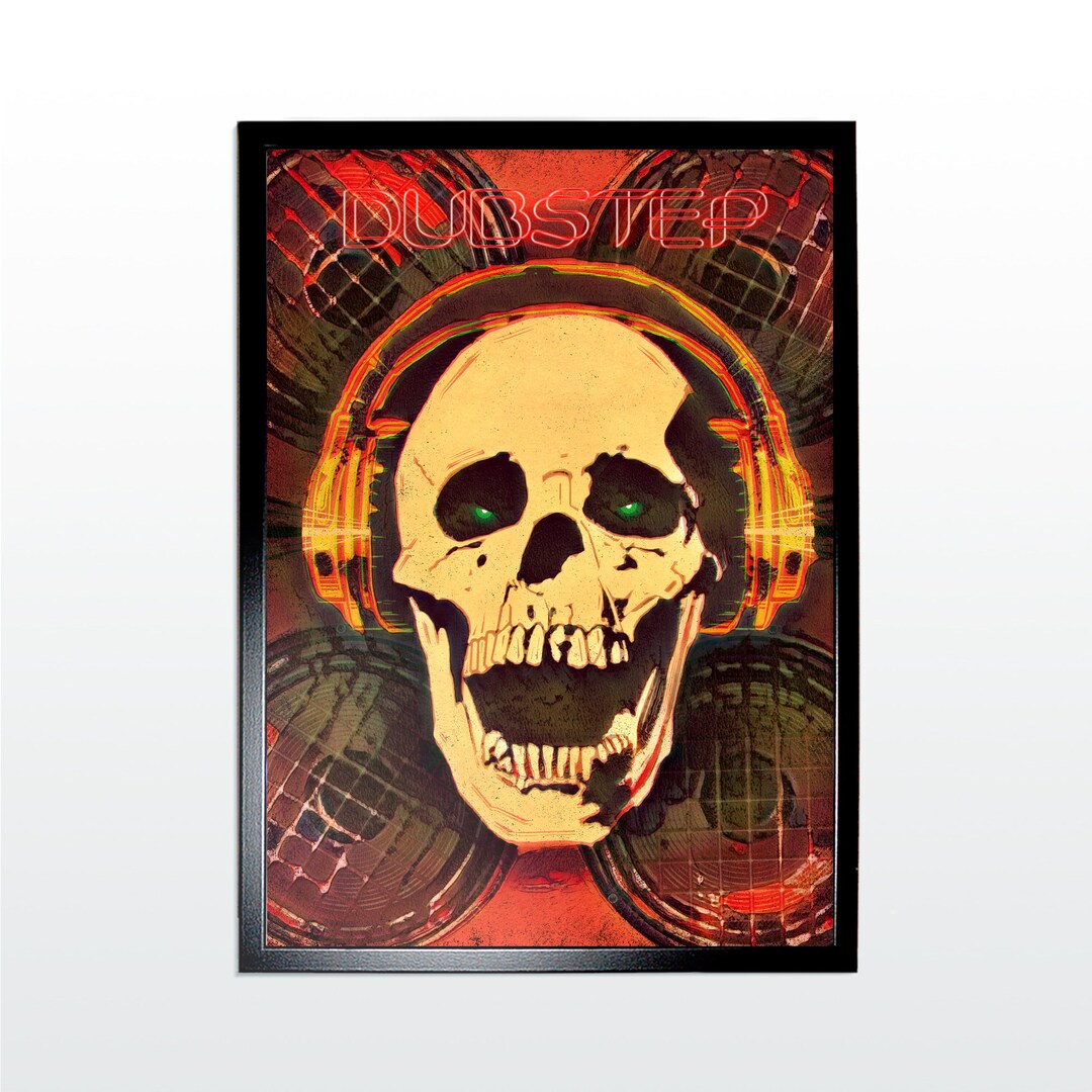 DUBSTEP POSTER: Dubstep Poster Art Print, A2. Finest Quality Printed to ...
