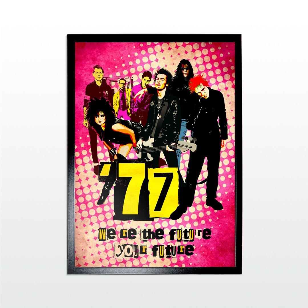 NEW WAVE/PUNK: No Future. Retro Style Music Poster Art Print. Finest ...