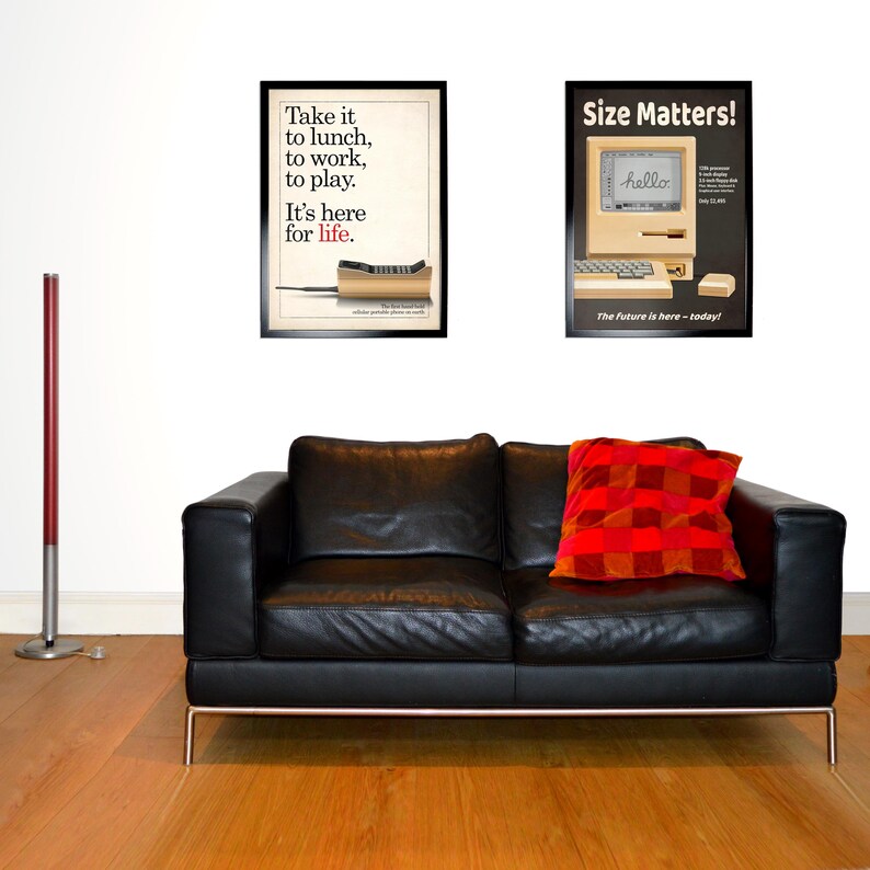 Vintage Advertising Poster: Computers. 1980s Retro Style Art Print NOT ...