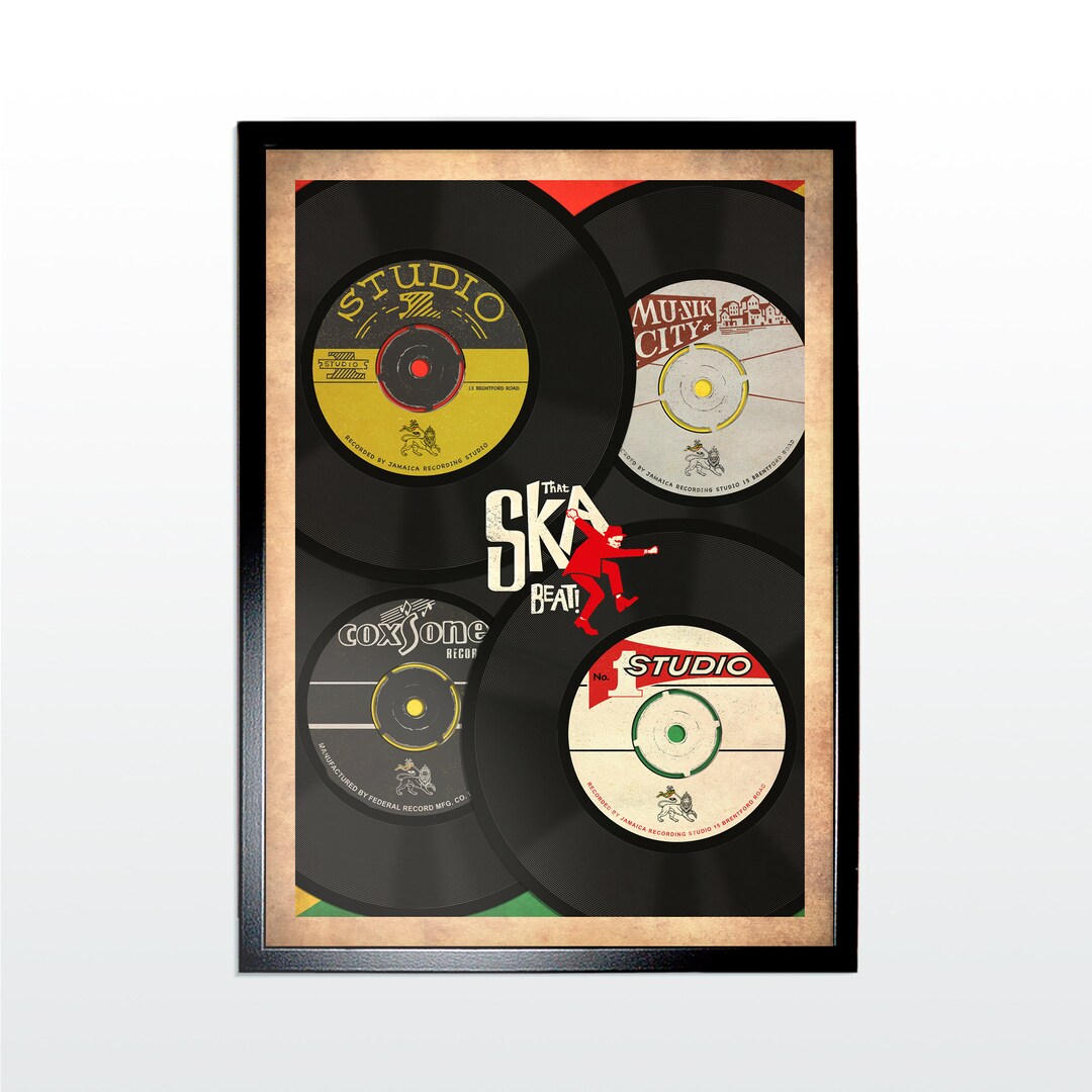 SKA MUSIC: That Ska Beat. Retro Style A2 Music Poster. Quality Art ...