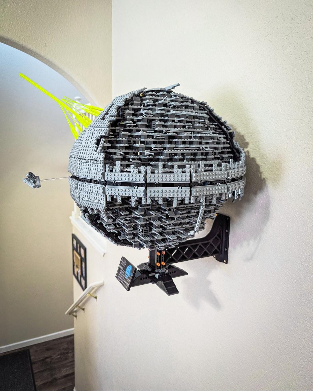 Death Star II Wall Mount | Heavy Duty Display | Easy Install ...