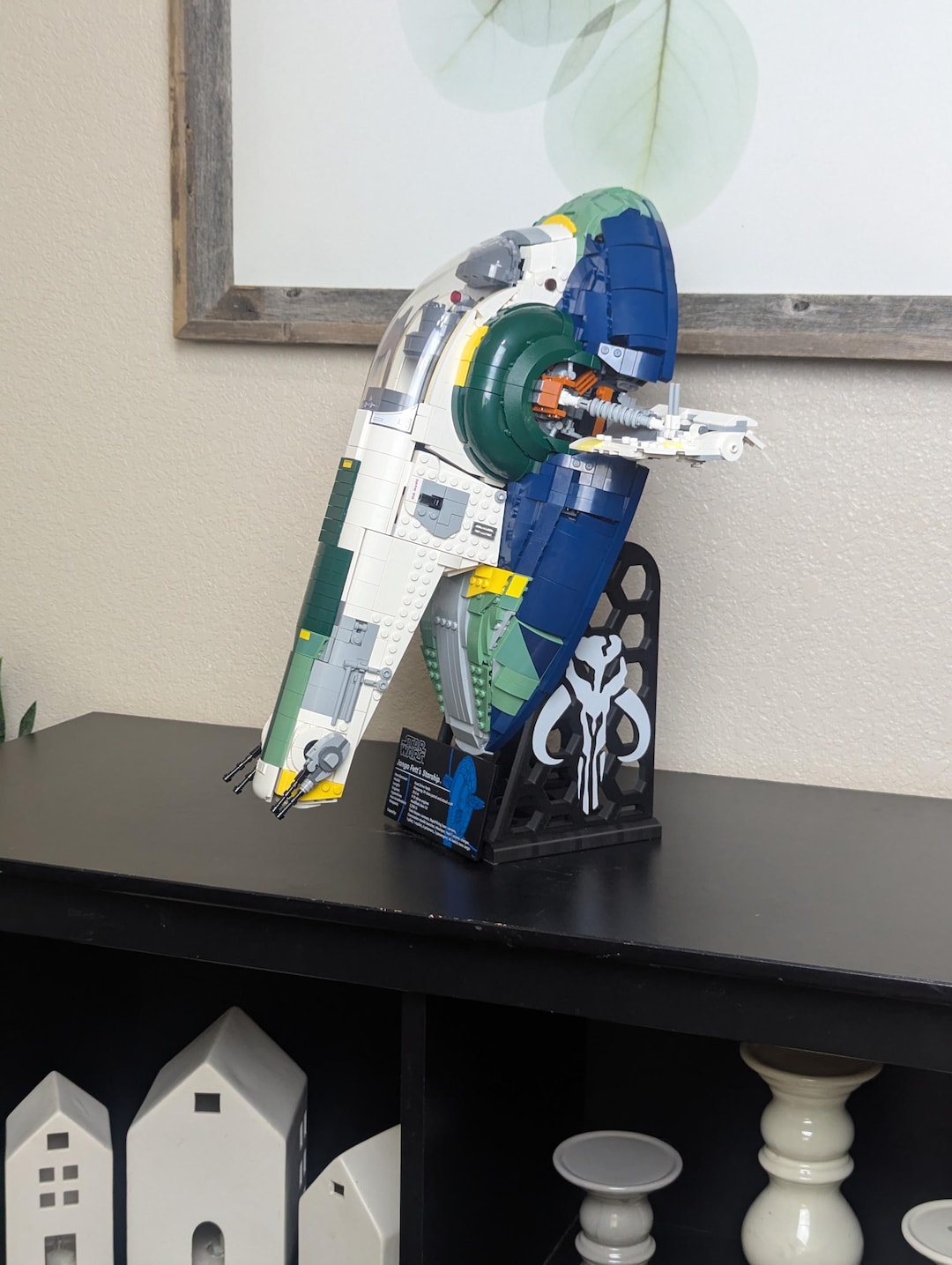 Jango Fett's Firespray-class Starship Desktop/table Mount for Set 75409 ...