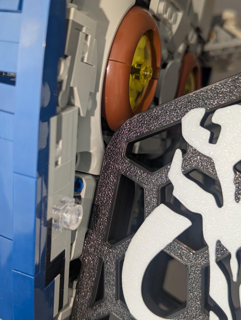 Firespray-class Starship Wall Mount for LEGO Set 75409 | Mandalorian ...