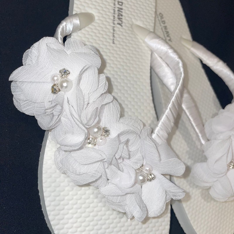 Bridal Flip Flops - Etsy