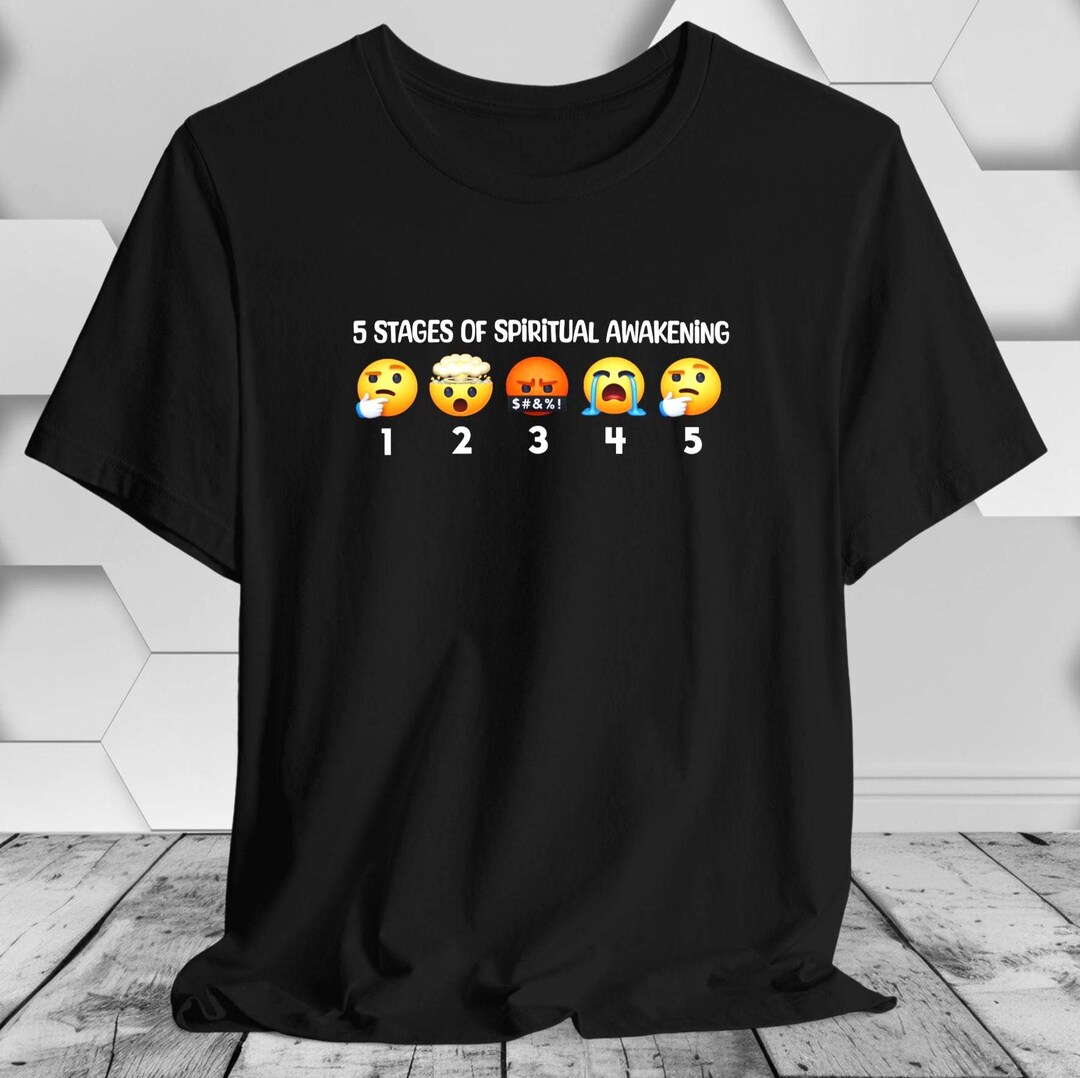 Spiritual Awakening Emoji Tee: Lightworker Starseed Unisex Jersey - Etsy