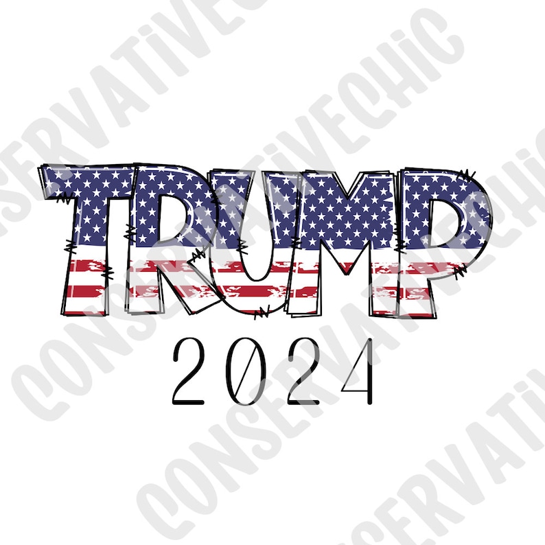 Trump 2024 PNG Maga Sublimation Design Make America Great Again Graphic ...