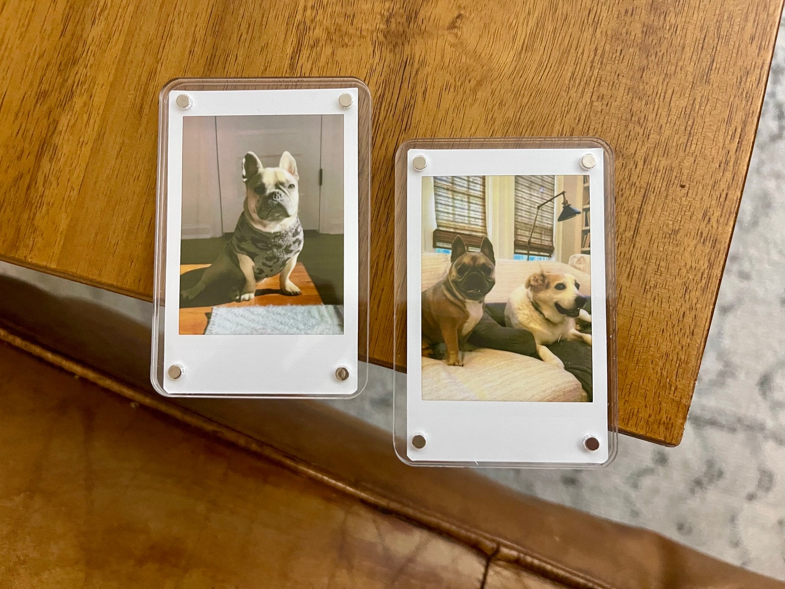 ACRYLIC PHOTO MAGNET | Clear Personalized Picture Magnet for Fridge or ...