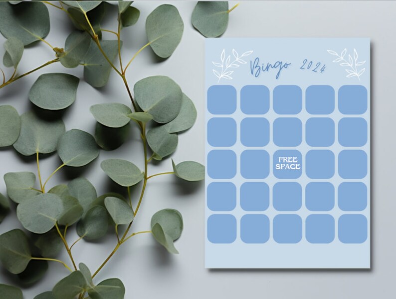 2024 Digital Download Bingo Cards for Game Nights Family Gatherings and ...
