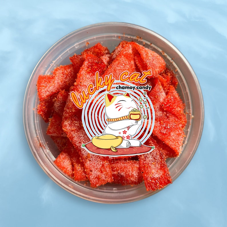 Strawberry Belts Spicy Chamoy Candy 8oz - Etsy