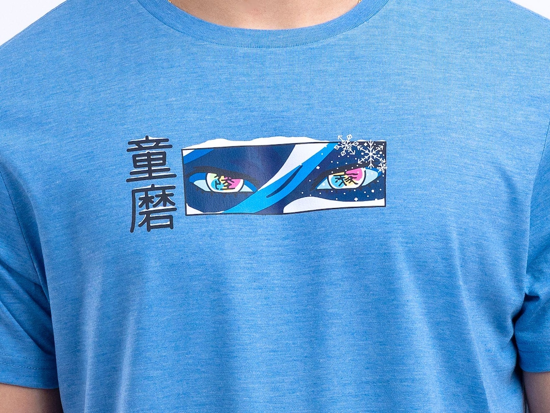 Anime Eyes in the Snow - Douma - Etsy