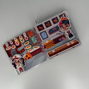 Avatar World Album-book on Velcro Fun Quiet Book - Etsy