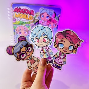 Avatar World Album-book on Velcro Fun Quiet Book - Etsy