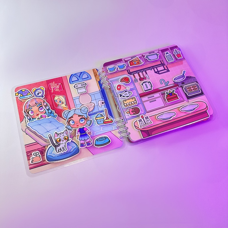 Avatar World Album-book on Velcro Fun Quiet Book - Etsy