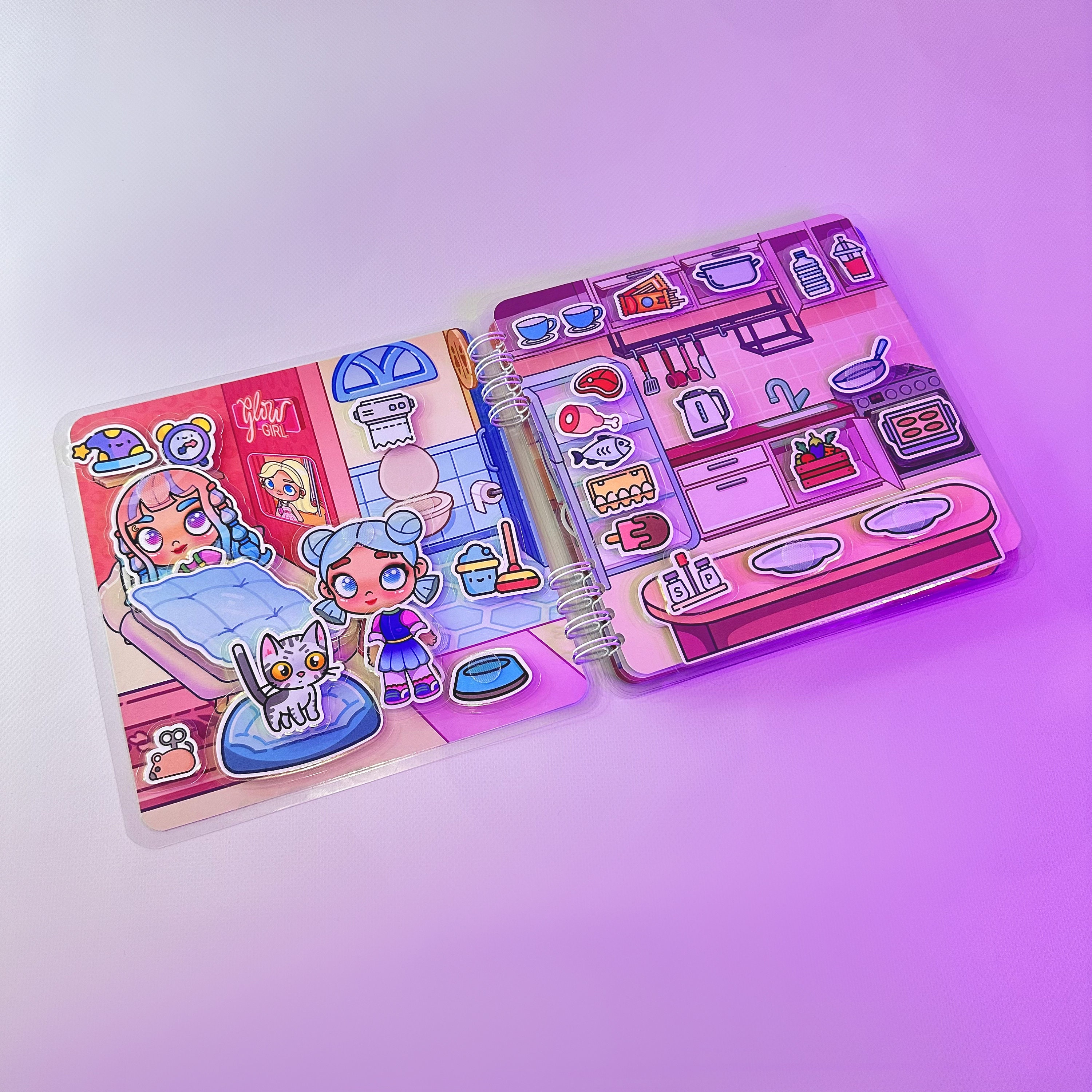 Avatar World Album-book on Velcro Fun Quiet Book - Etsy