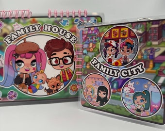 Avatar World Album-book on Velcro Fun Quiet Book - Etsy