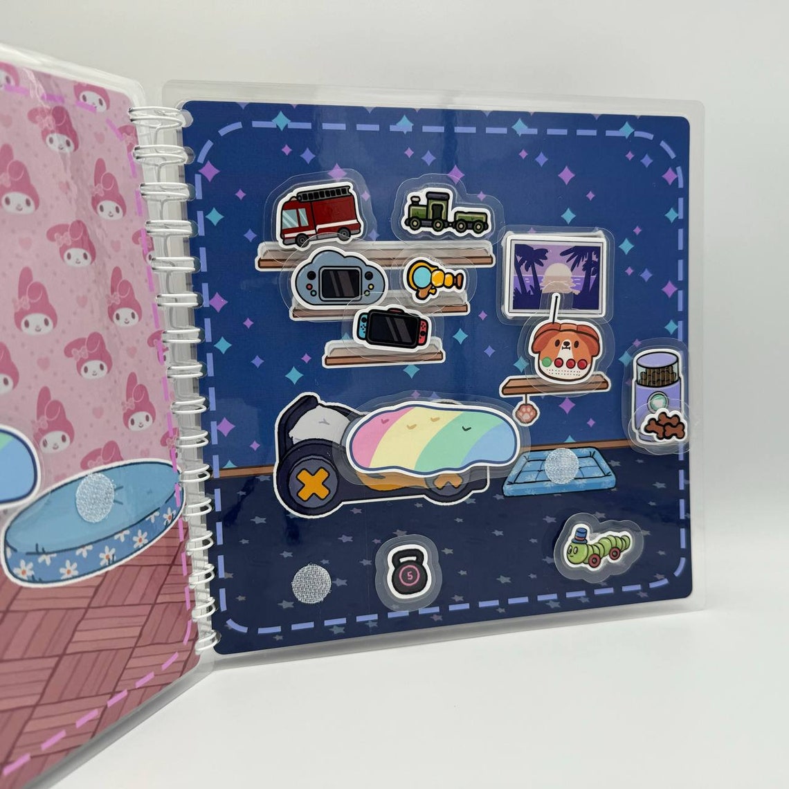 Toca Boca House Velcro Game Book Paper Busy Book - Etsy