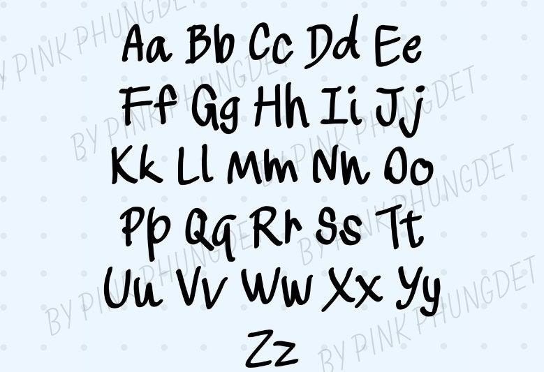 Angry Fonts Back to School Fonts for Canva & Design Commercial Fonts - Etsy