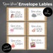 Printable College Open When Envelope Labels, College Survival, College ...