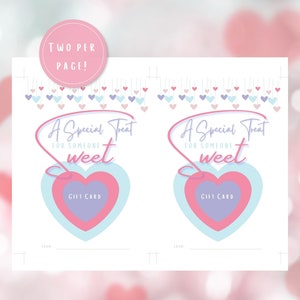 Printable Valentines Day Gift Card Holder Valentine Gift Card Holder ...